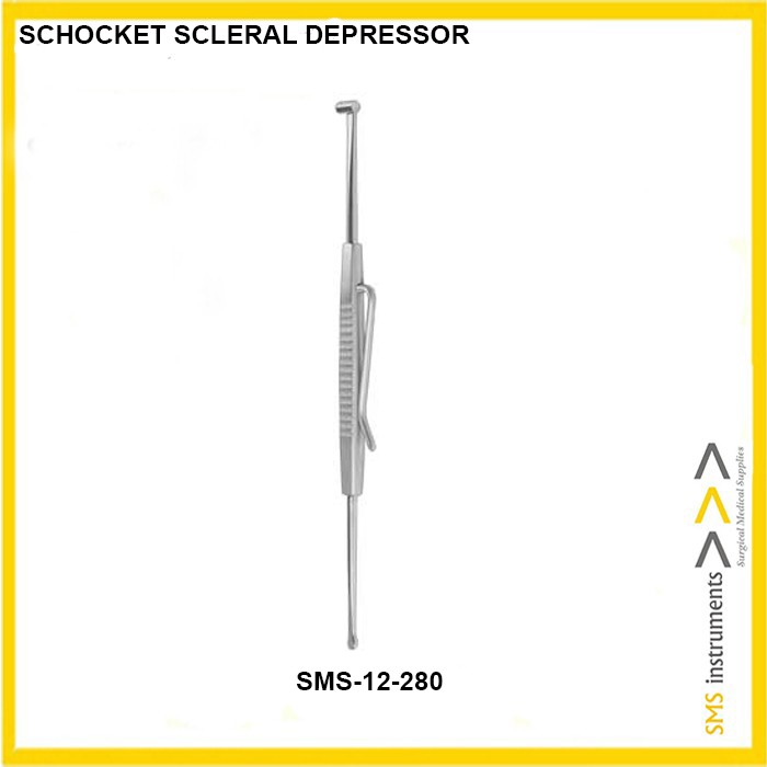 SCHOCKET SCLERAL DEPRESSOR | SMS Instruments