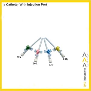 Iv Catheter With Injection Port | SMS Instruments
