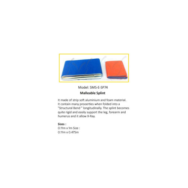 Malleable Splint | Medical - Hospital Equipments | Nazmed SMS Malaysia