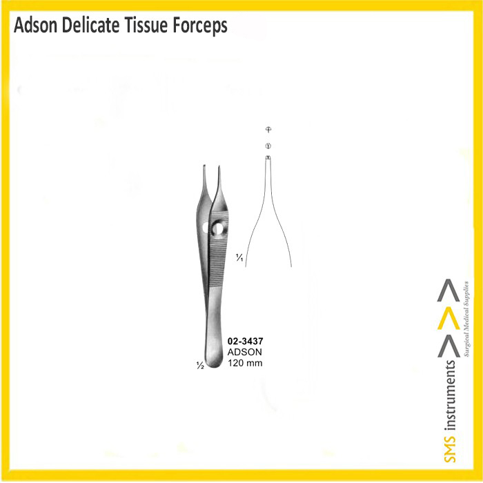 Adson Delicate Tissue Forceps | Surgical | Nazmed SMS Instruments