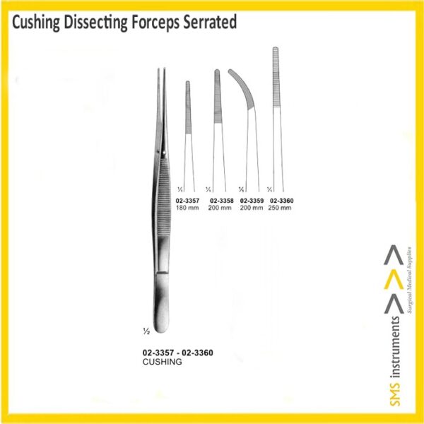 Cushing Dissecting Forceps | SMS Surgical Instruments Malaysia