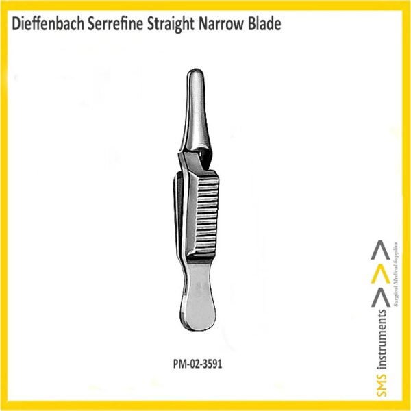 Dieffenbach Serrefine Straight Narrow Blade | Postmortem Instruments