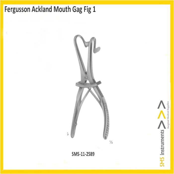 Fergusson-Ackland Mouth Gag | Nazmed SMS Dental Instruments