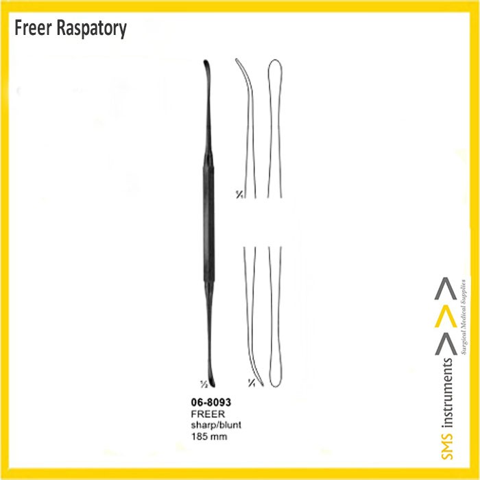 Freer Raspatory | Orthopedic Instruments | Surgical | Nazmed SMS