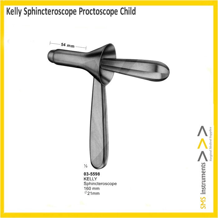 Kelly Sphincteroscope | SMS Surgical Instruments | Nazmed Malaysia