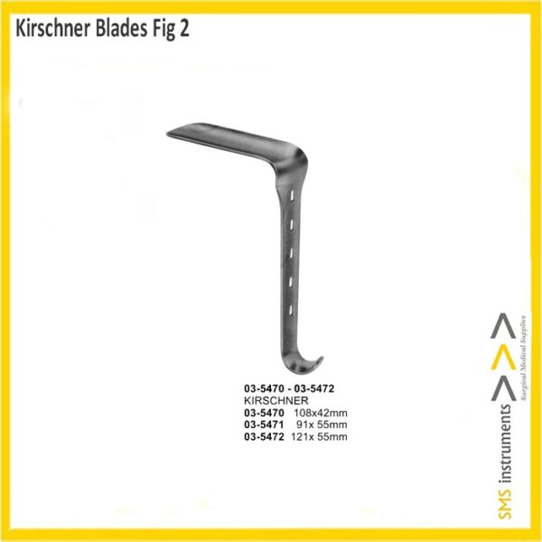 Kirschner Blades | Abdominal Retractors | SMS Surgical Instruments