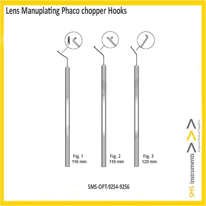 Lens Manuplating Hooks | SMS Implantation Instruments | Ophthalmology