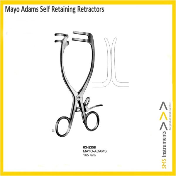 Mayo Adams Self Retaining Retractors | SMS Surgical Instruments