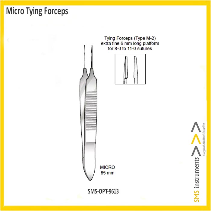 Micro Tying Forceps | Ophthalmology Instruments | Nazmed SMS Malaysia
