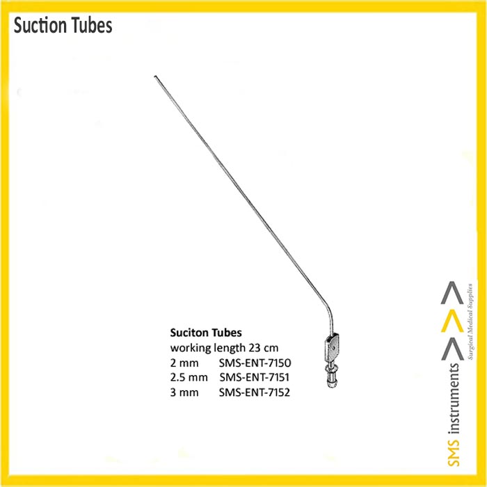 Suction Tubes | Laryngology | ENT | Nazmed SMS Instruments Malaysia