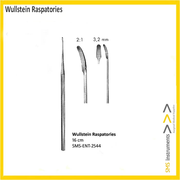Wullstein Raspatories | Otology | ENT Surgical | SMS Instruments