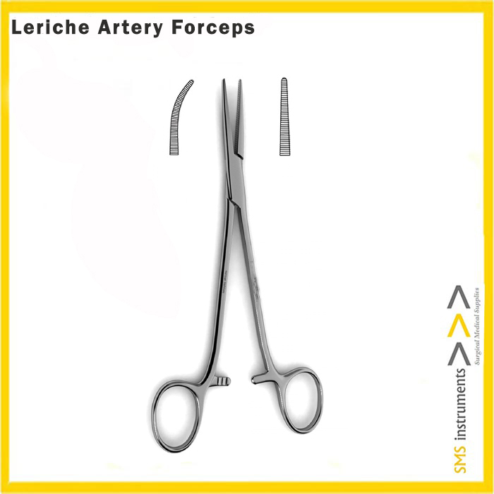 Leriche Artery Forceps | Vascular Clamping – NAZMED SMS